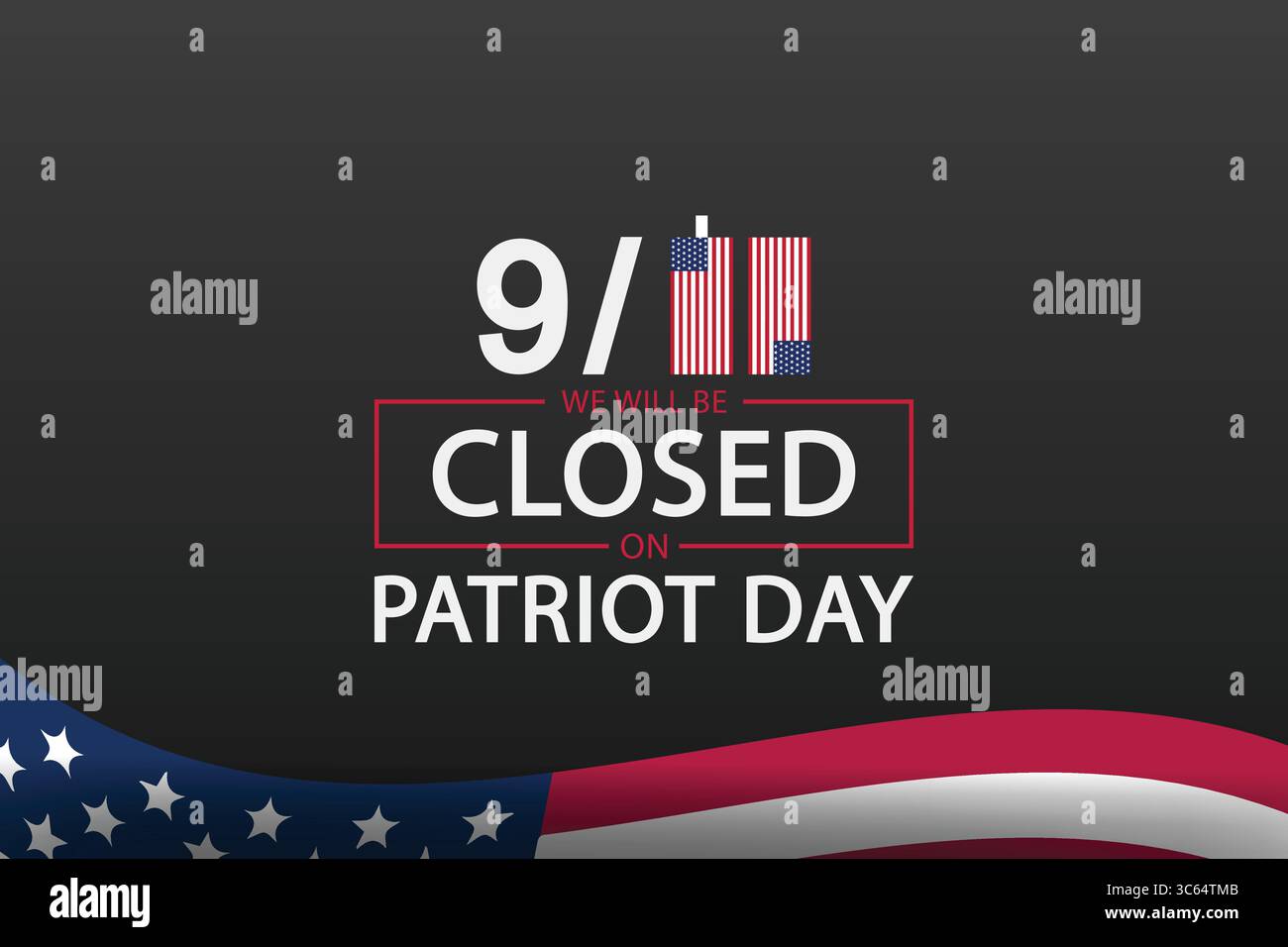 Wavy day on black Stock Vector Images - Alamy