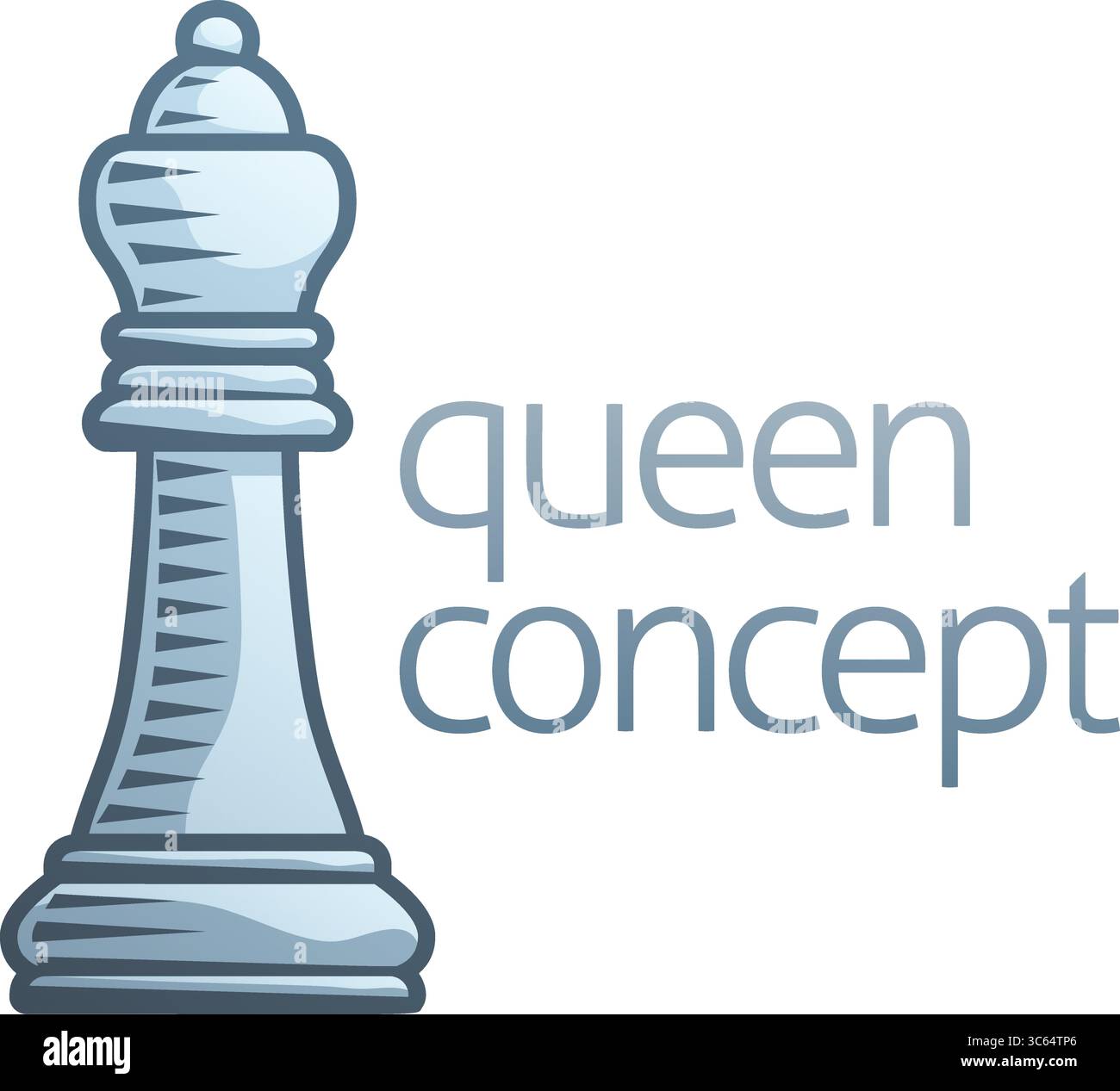 White icons chess pieces Cut Out Stock Images & Pictures - Alamy