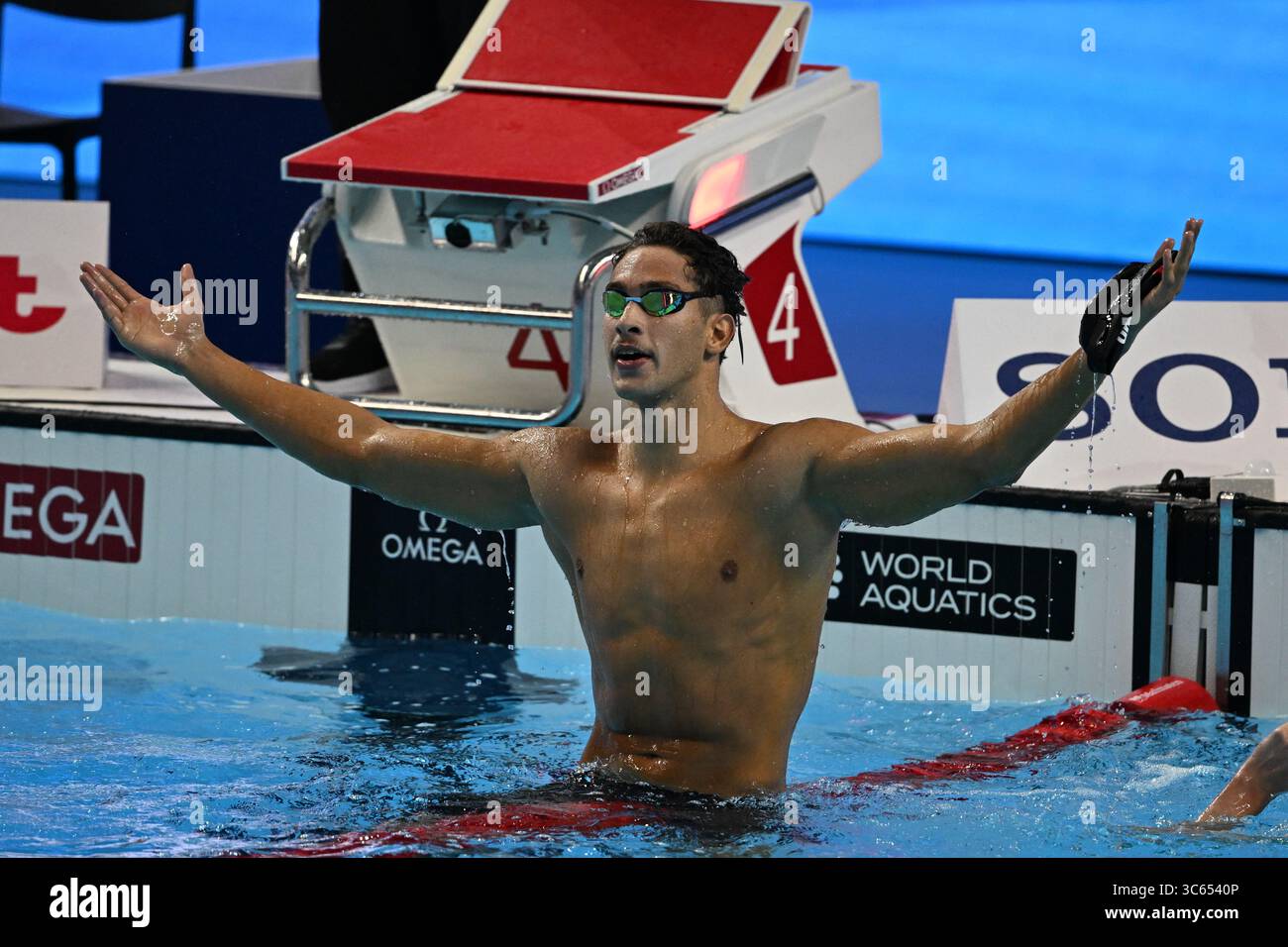 Singapore, Singapore. 30th July, 2025. Ahmed JAOUADI (TUN) won gold in ...