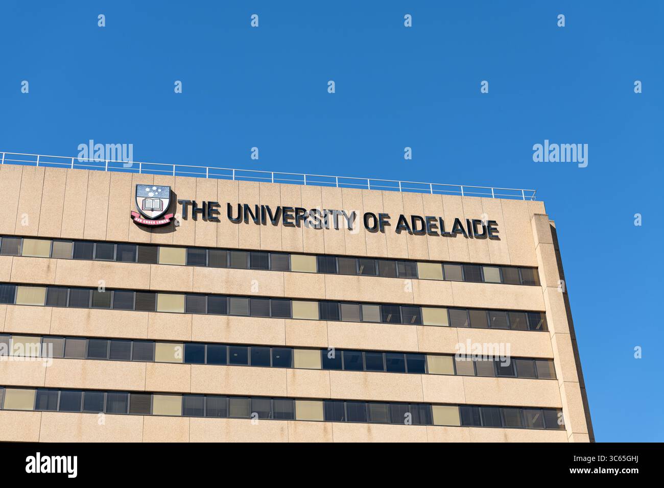 The University of Adelaide building on North Terrace, Adelaide, South ...