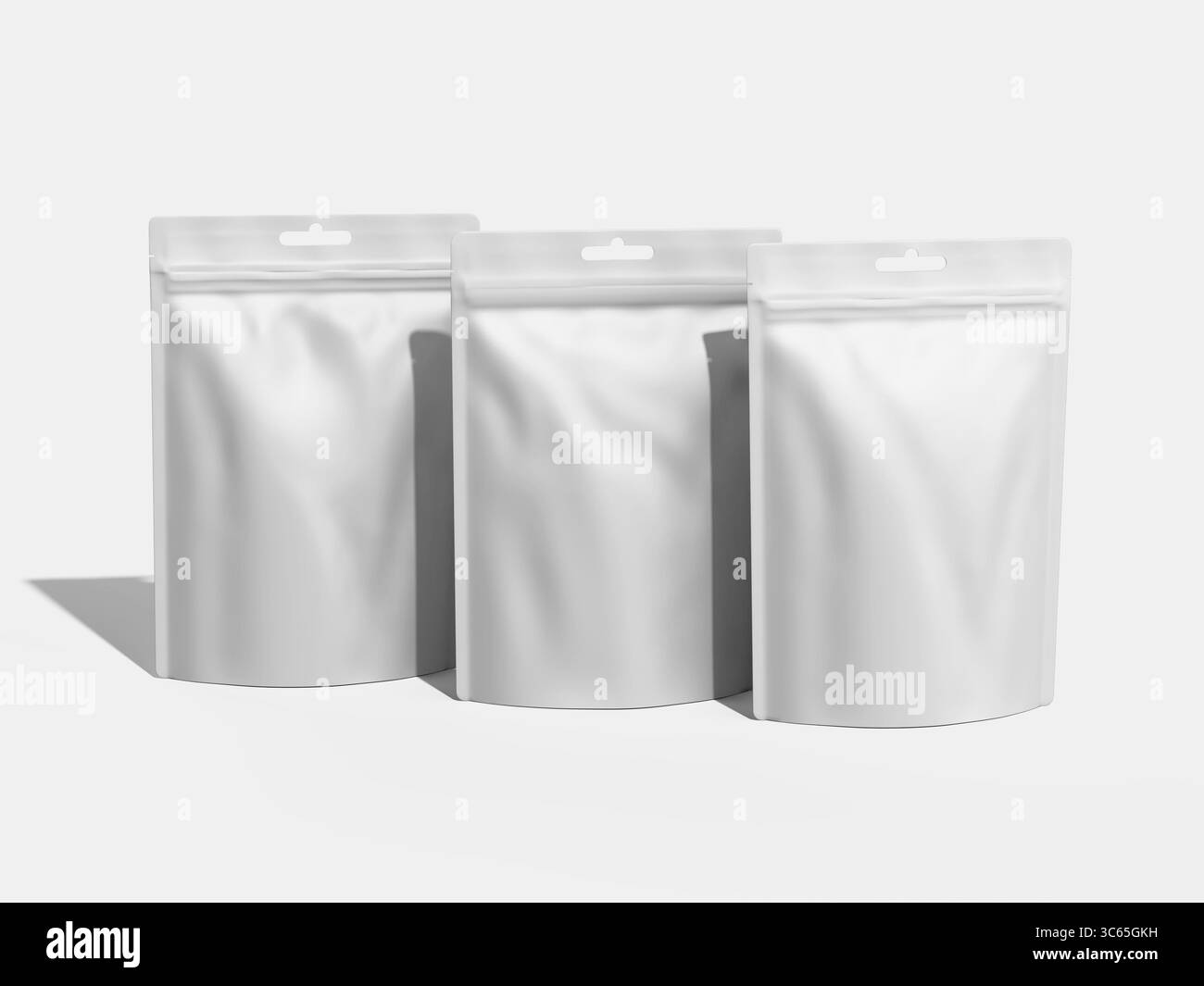 Ziplock Stand Pouch Packaging Mockup Stock Photo - Alamy