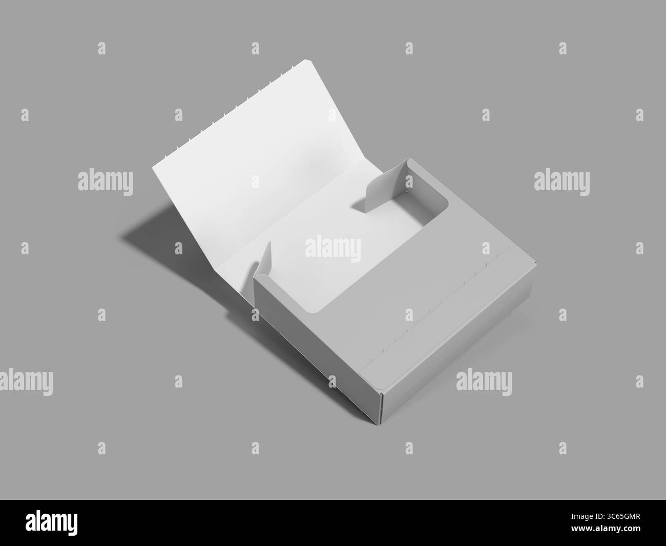 Easy-Open Tear Strip Box Mockup Stock Photo - Alamy