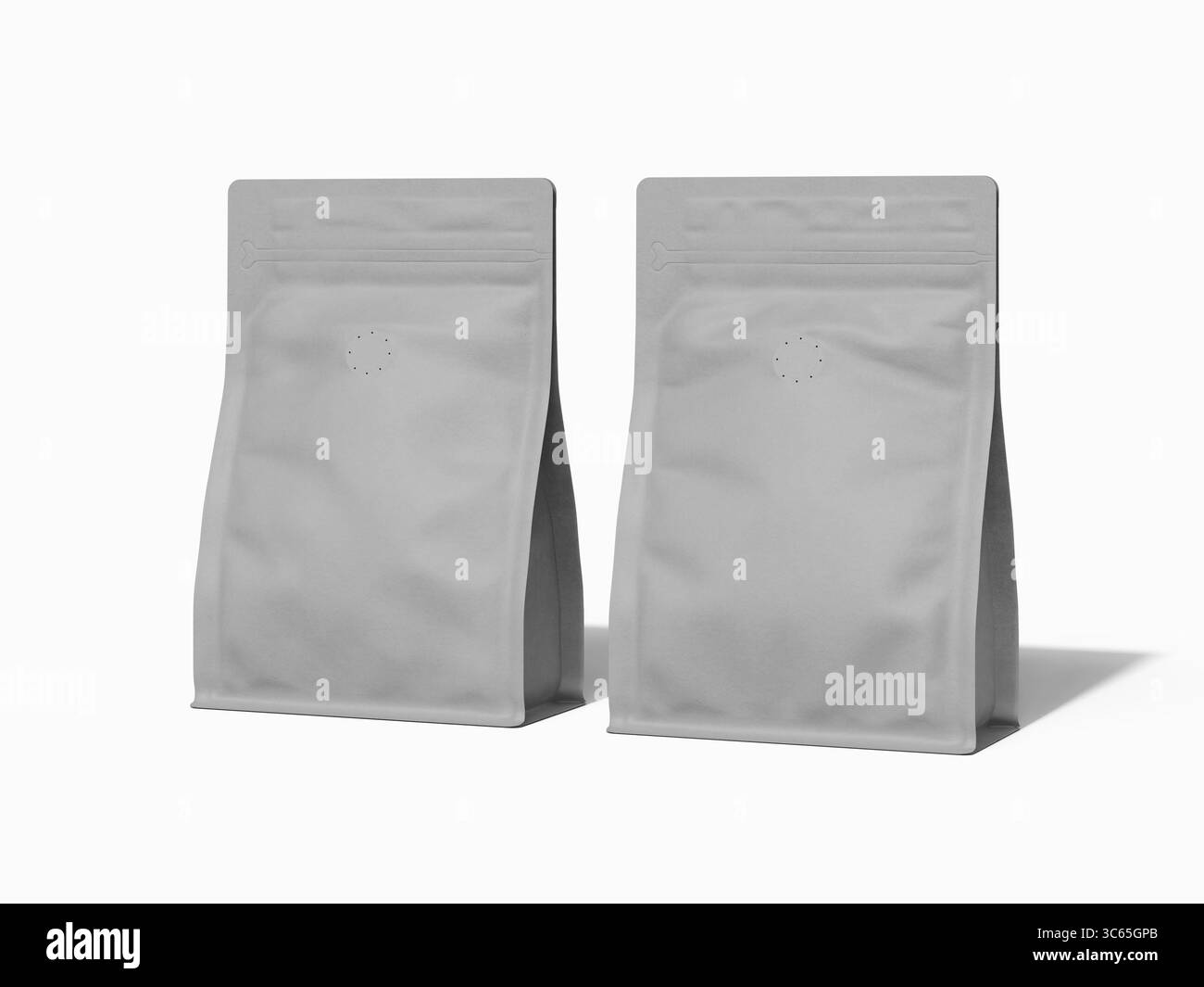 Ziplock Pouch Packaging Mockup Stock Photo - Alamy