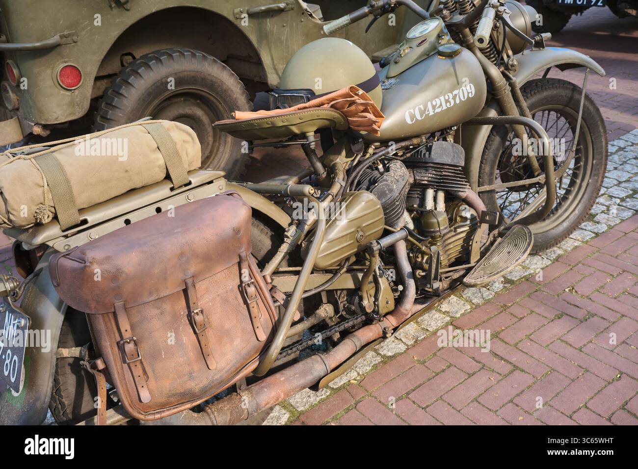 Harley davidson wla hi-res stock photography and images - Alamy