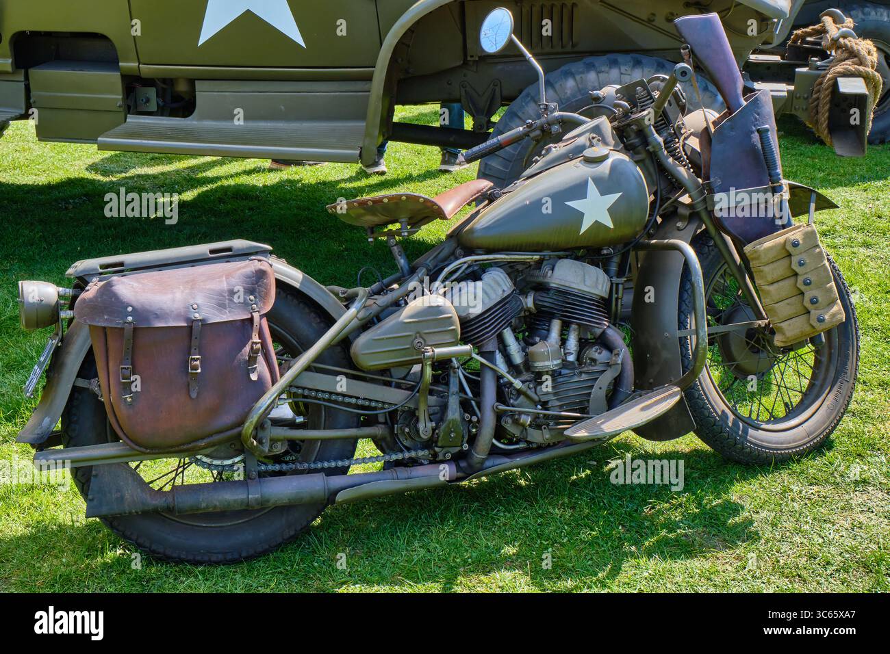 Harley davidson wla hi-res stock photography and images - Alamy
