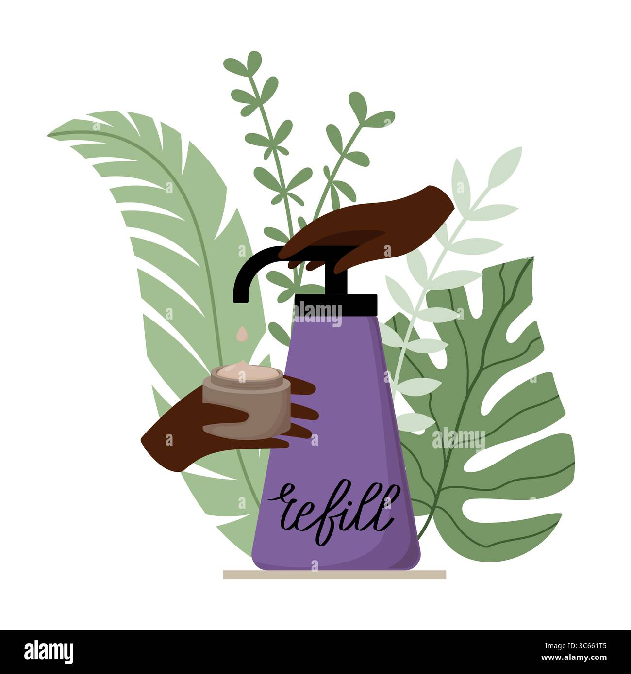 Sustainable skincare Cut Out Stock Images & Pictures - Alamy