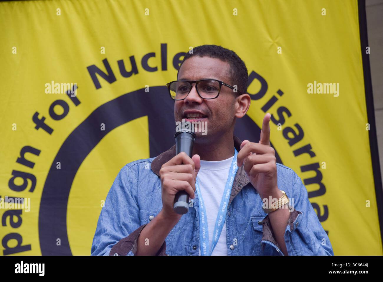 London, UK. 31st July 2025. DANIEL KEBEDE, General Secretary of the ...