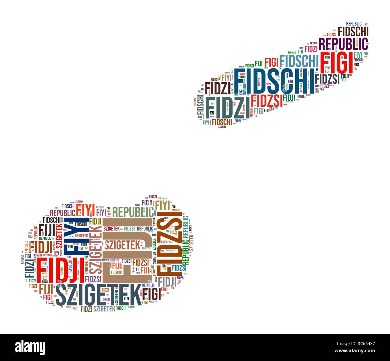 Fiji palm trees Stock Vector Images - Alamy