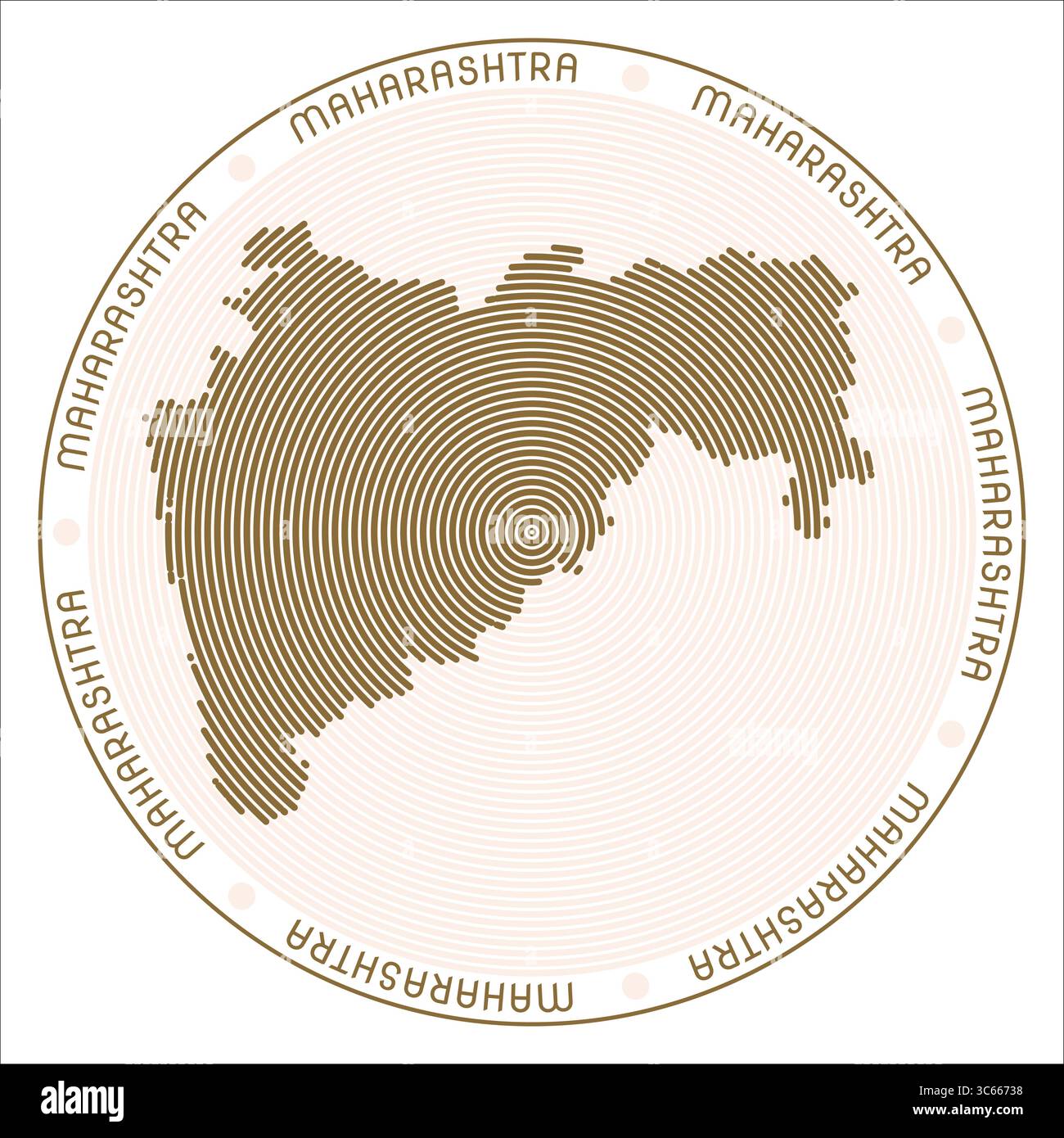 Maharashtra map hi-res stock photography and images - Alamy