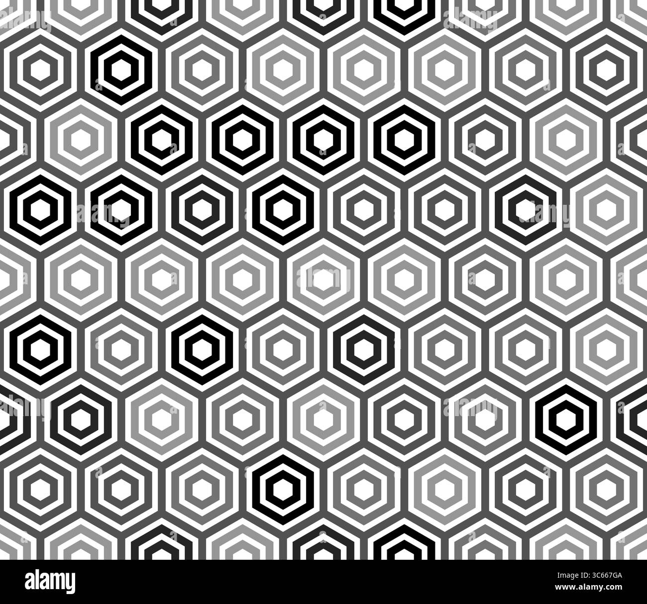 Minimalistic hexagon background. Plain hexagon frames. Grey color tones ...