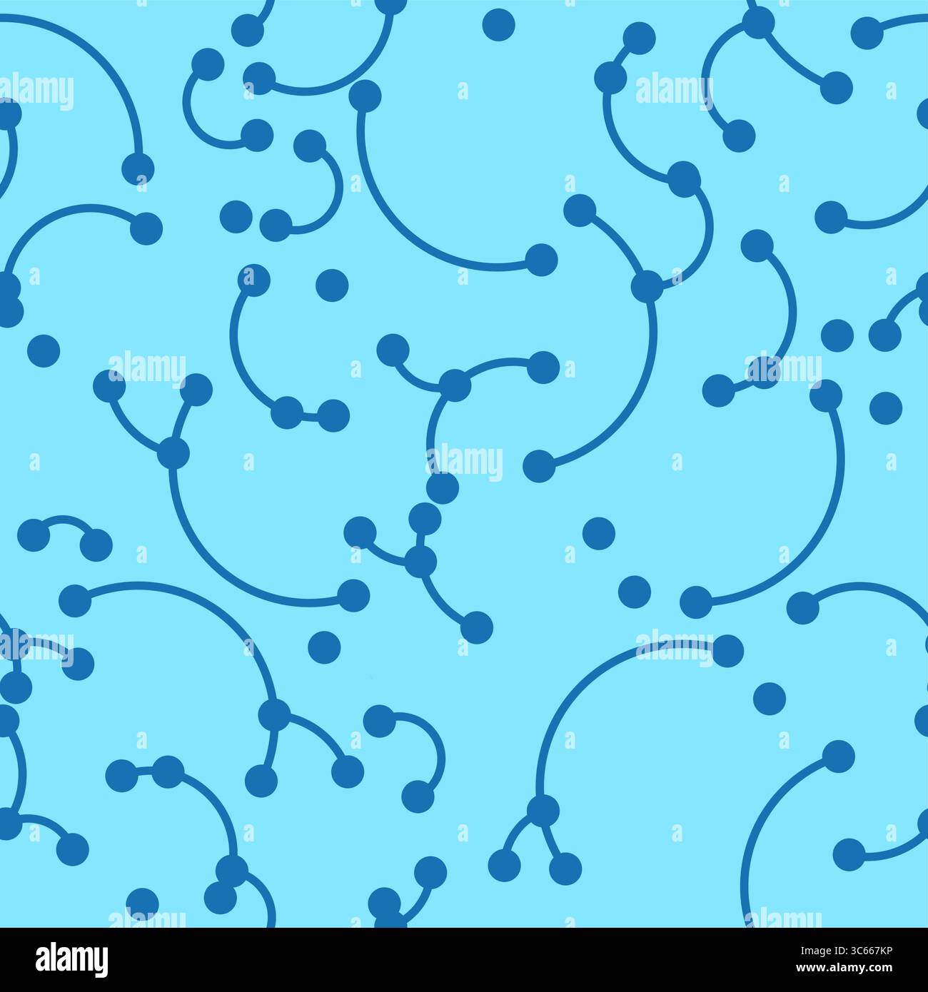Neural flow loop abstract data Stock Vector Images - Alamy