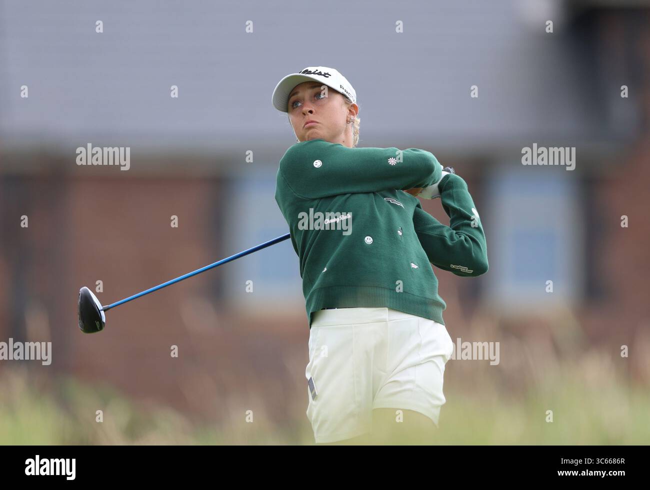 Pauline Roussin-Bouchard of France on day one of the 2025 AIG Women's ...