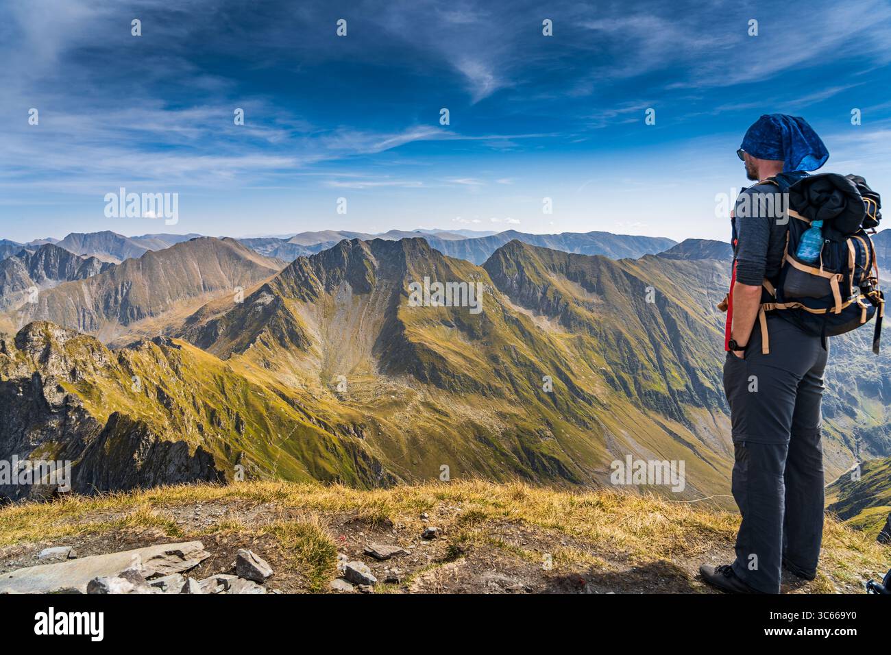 The breathtaking Fagaras Mountains of Romania. A stunning summer ...