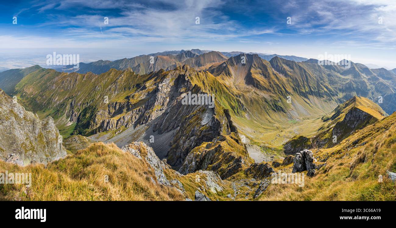 The breathtaking Fagaras Mountains of Romania. A stunning summer ...