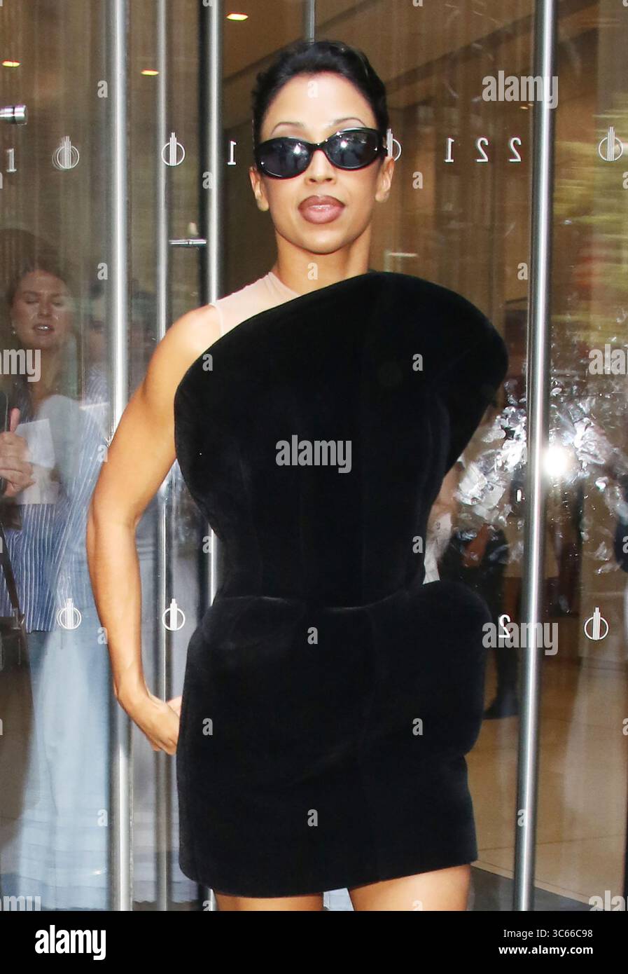 New York, NY, USA. 30th July, 2025. Liza Koshy at SiriusXM's Town Hall ...