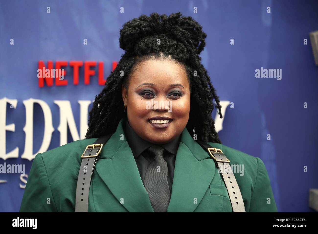 Luyanda Unati Lewis-Nyawo attends the "Wednesday" Season 2, Part 1 ...