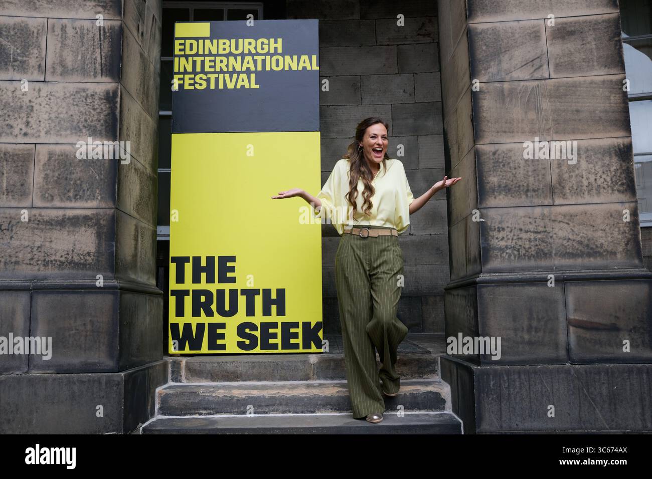 Edinburgh Scotland, UK 31 July 2025. Festival Director Nicola Benedetti ...