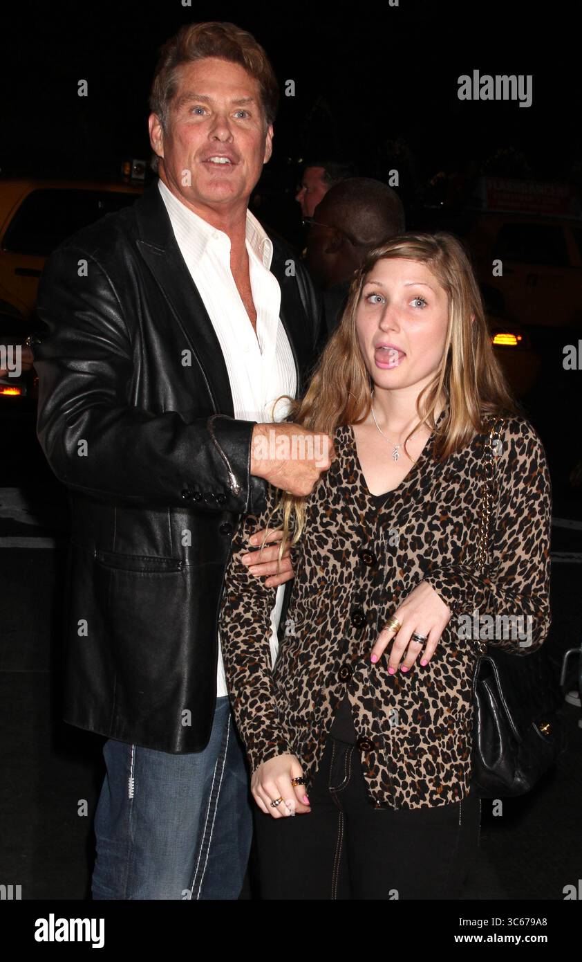 David Hasselhoff and his daughter Taylor Ann Hasselhoff out and about ...