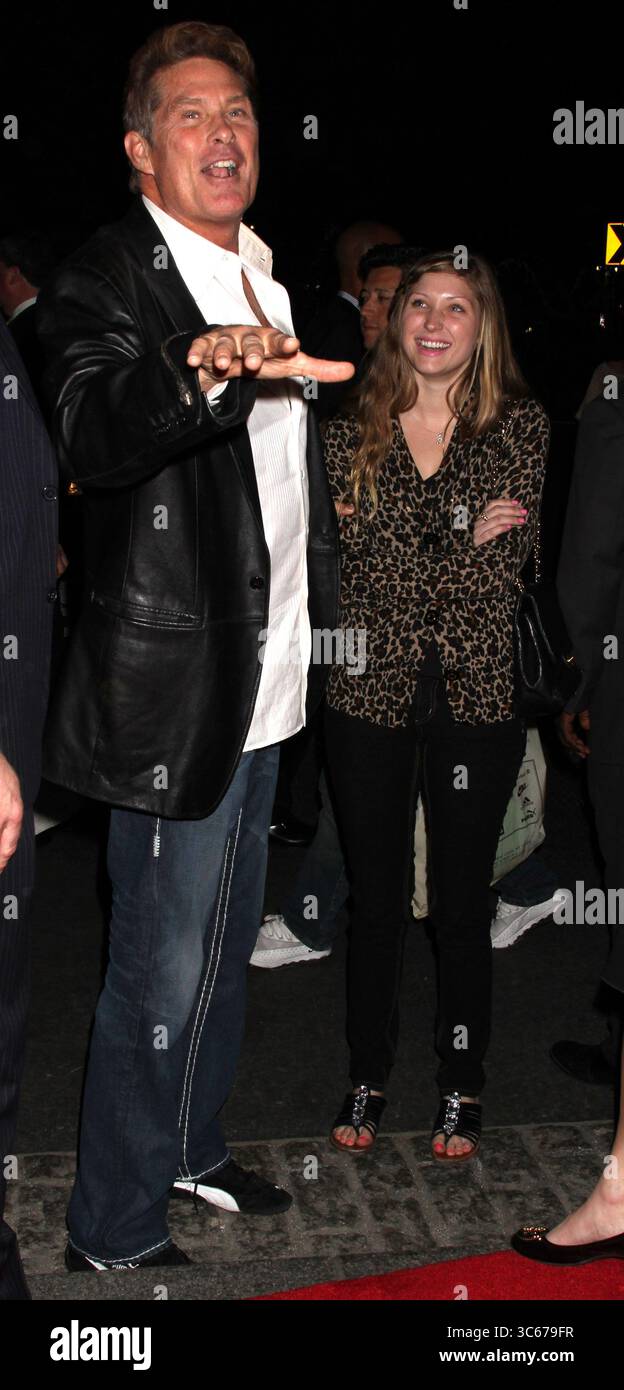 David Hasselhoff and his daughter Taylor Ann Hasselhoff out and about ...
