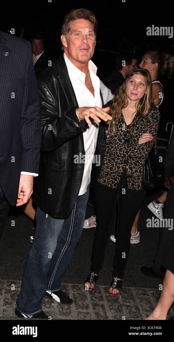David Hasselhoff and his daughter Taylor Ann Hasselhoff out and about ...