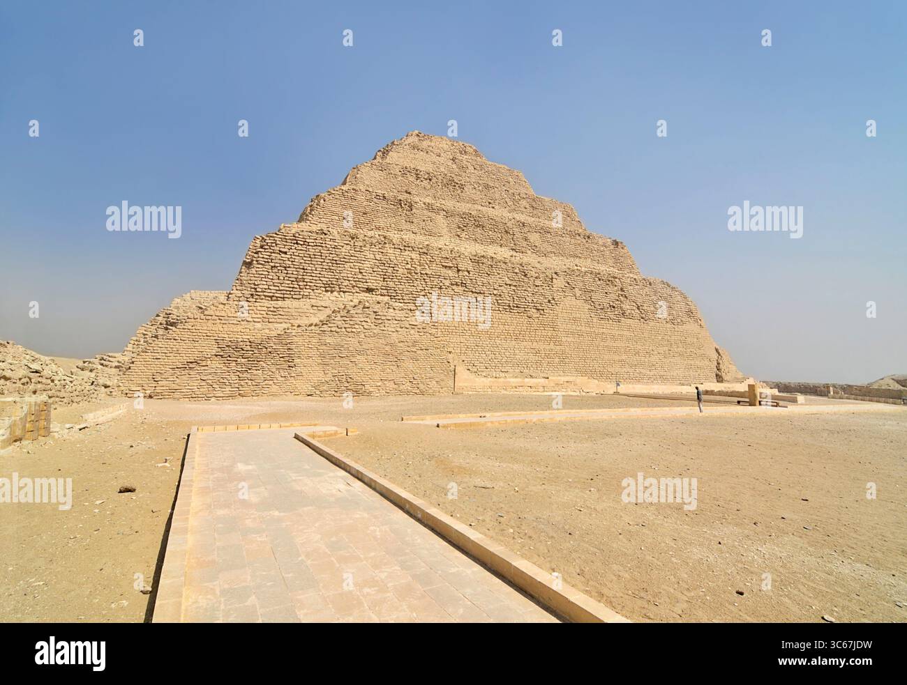 Pyramid of Djoser called the Step Pyramid of Djoser or Step Pyramid of ...