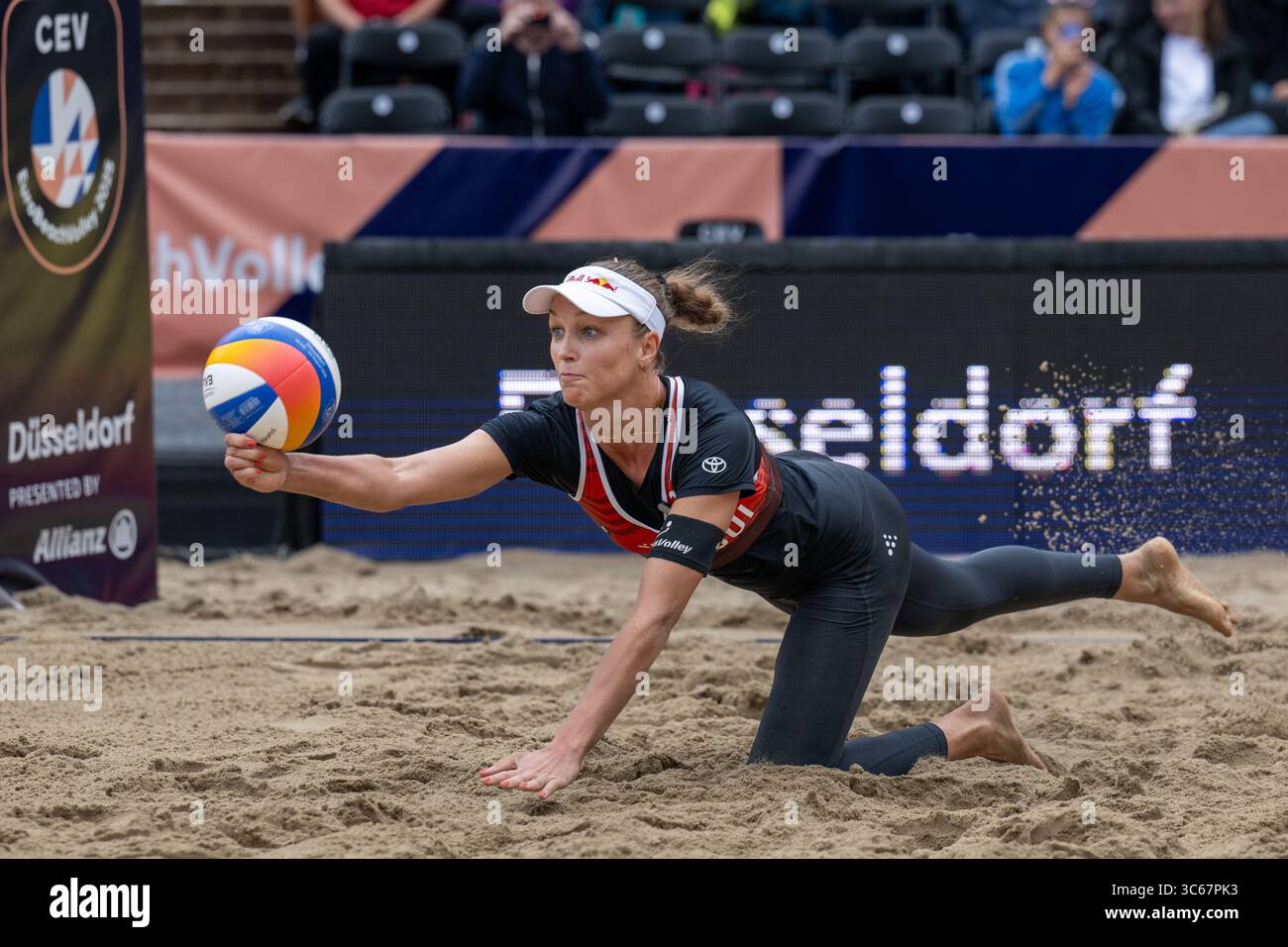 Anouk Verge-Depre ( SUI ); European Championship - Beachvolleyball D ...