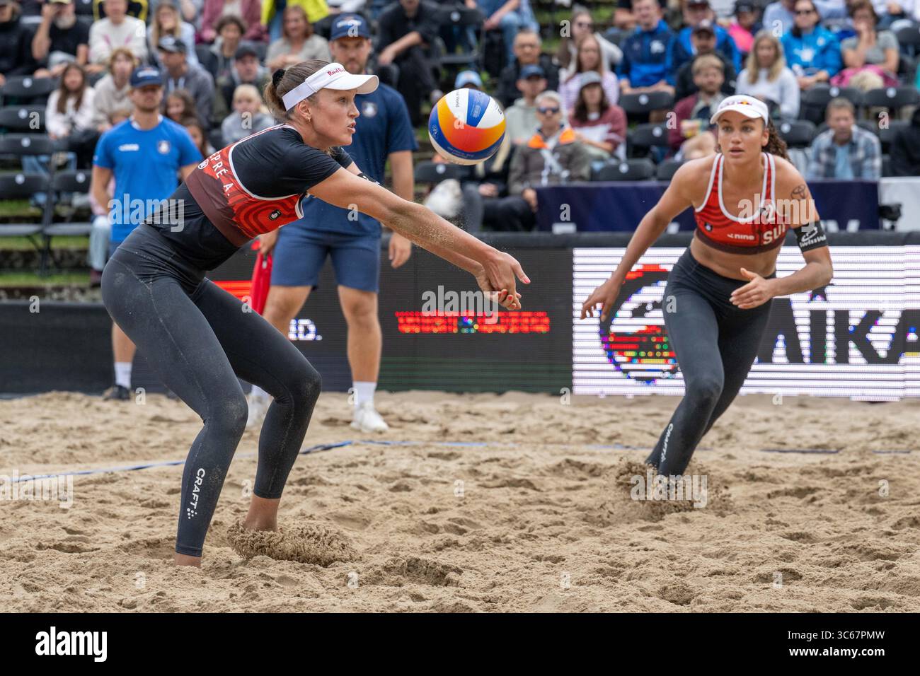 Anouk Verge-Depre ( SUI ); European Championship - Beachvolleyball D ...