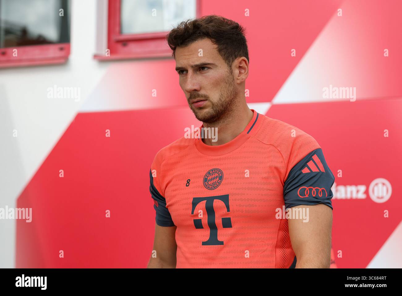 Muenchen, Deutschland. 31st July, 2025. Leon Goretzka (FC Bayern Muenchen, #08), GER, Training ...