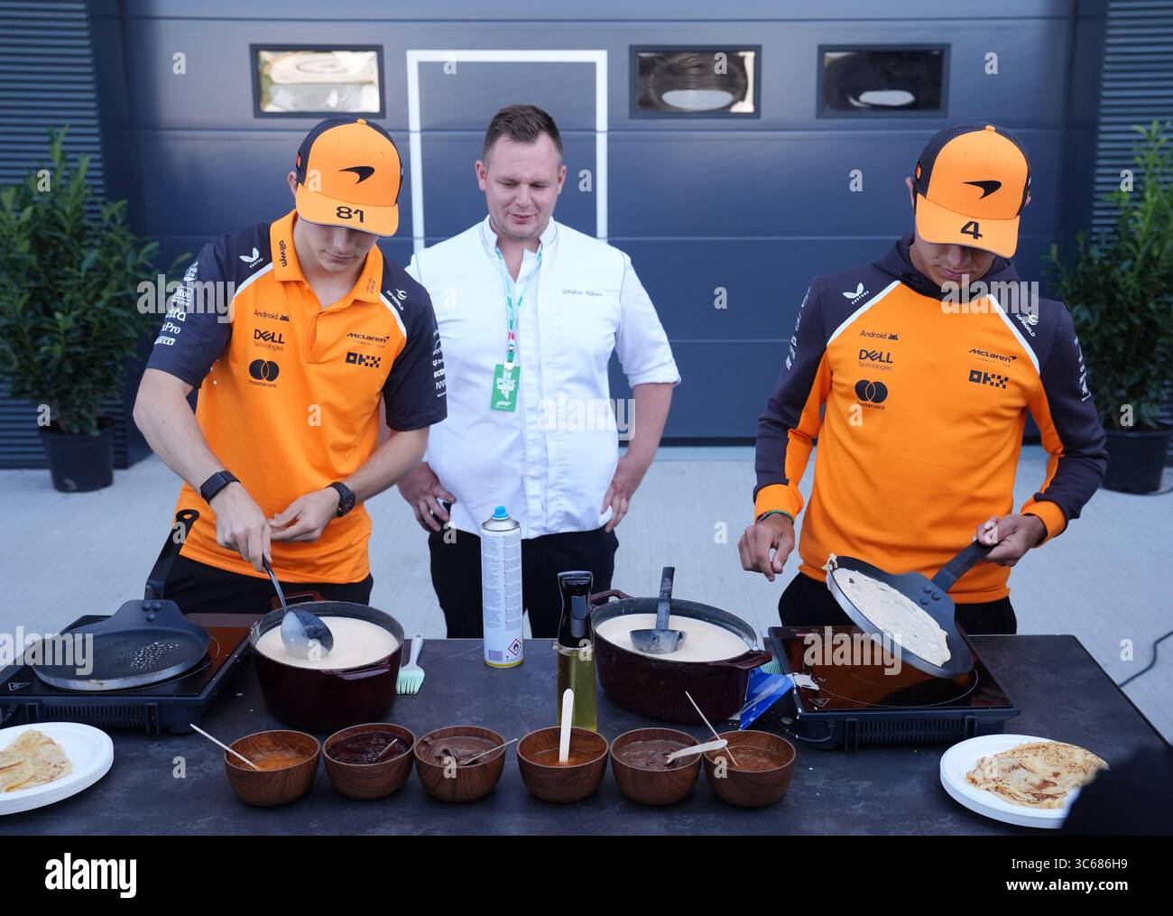 Lando norris oscar piastri budapest hi-res stock photography and images ...