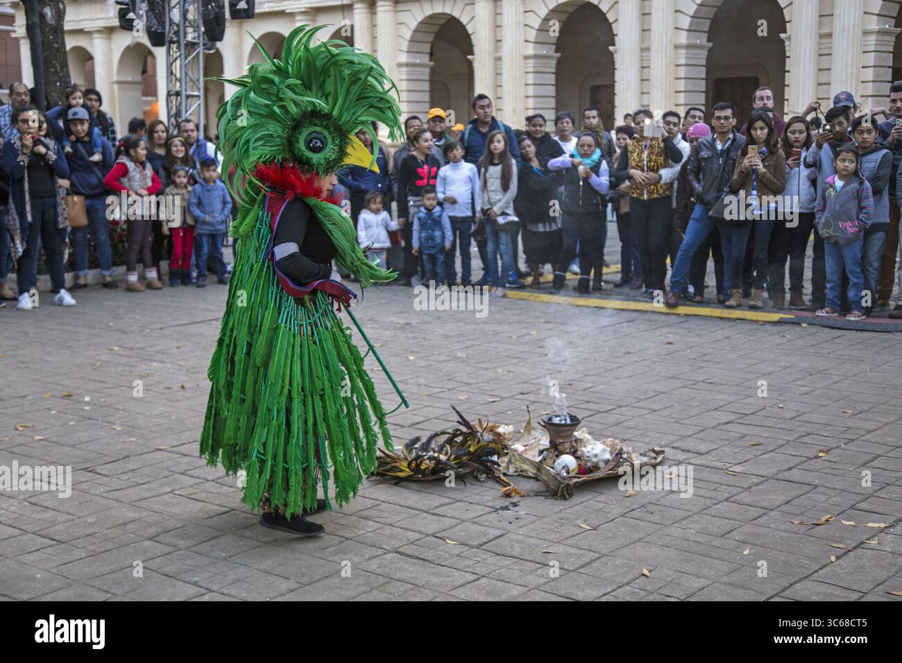 Central America Mexico Chiapas San Cristobal de Las Casas Zocalo Mayan ...