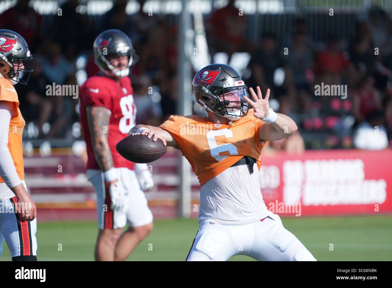Tampa, Florida, USA, July 28, 2025, Tampa Bay Buccaneers player Baker ...