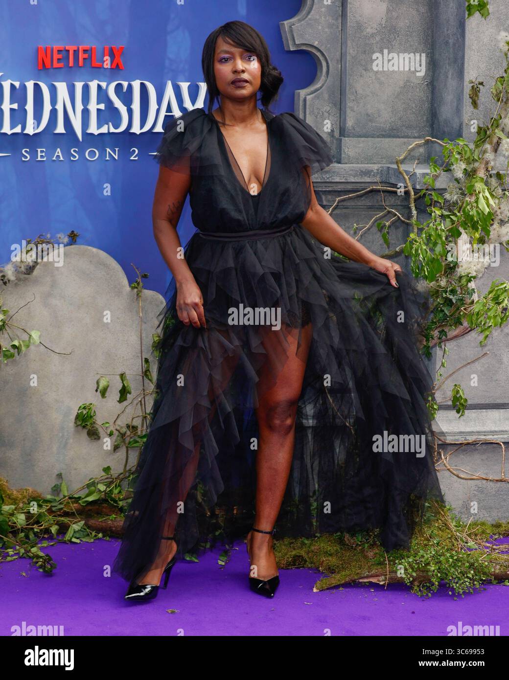 Gracy Goldman attends the 'Wednesday' Season 2, Part 1 Global Premiere ...