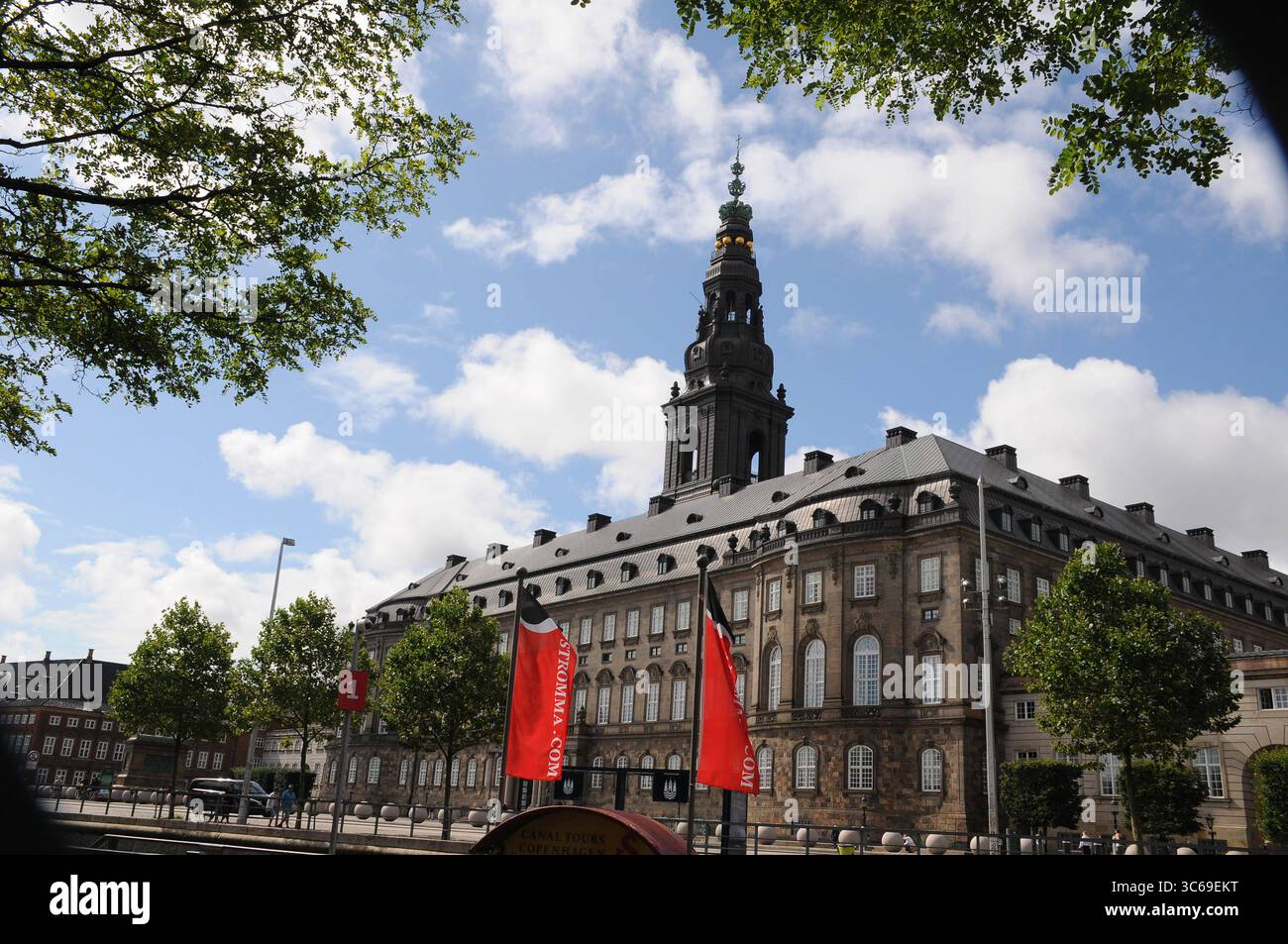 Copenhagen/ Denmark/31 JULY 2025/Danish parliament building folketinget ...