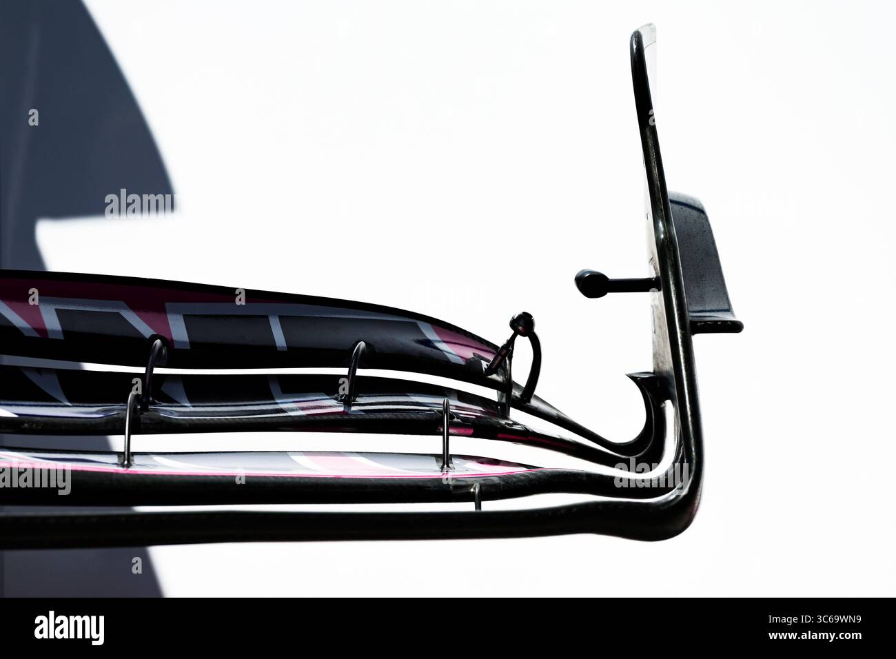 Alpine F1 Team A525, mechanical detail of the front wing during the 2025 Formula 1 Lenovo ...