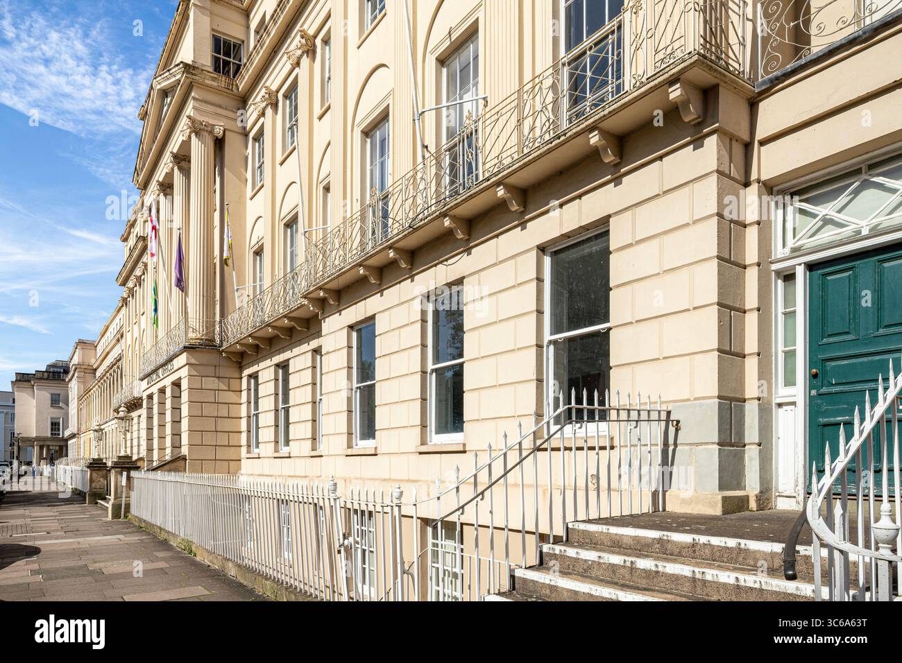 Classical style architecture, the Municipal Offices, The Promenade ...