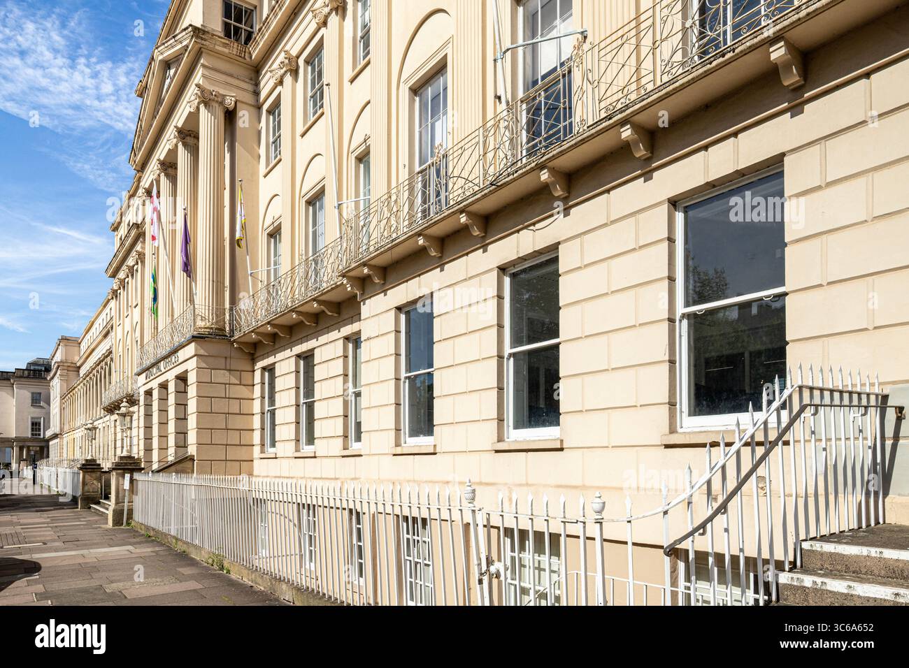 Classical style architecture, the Municipal Offices, The Promenade ...