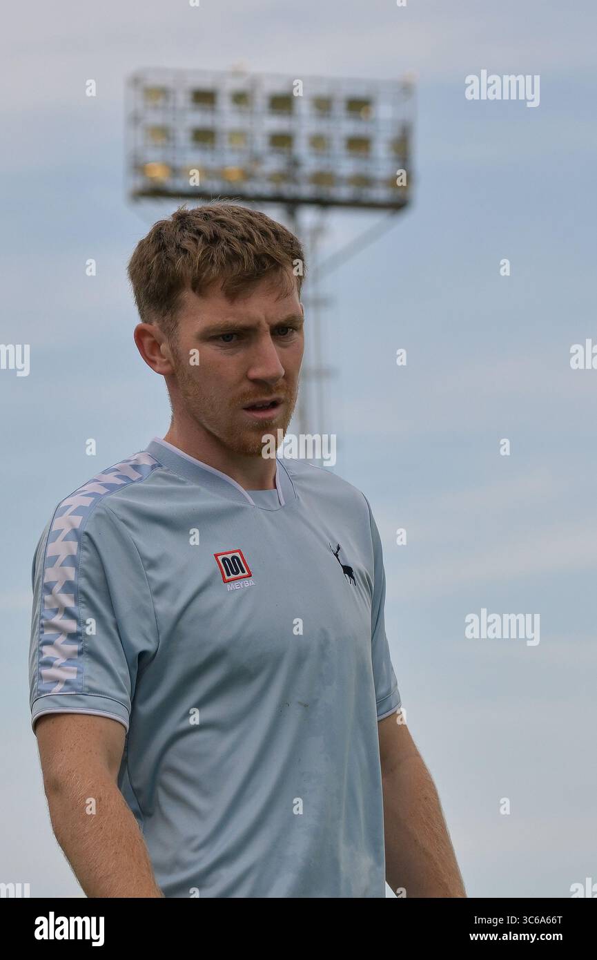 Hartlepool United’s Matt Daly during the Pre-season Friendly match ...