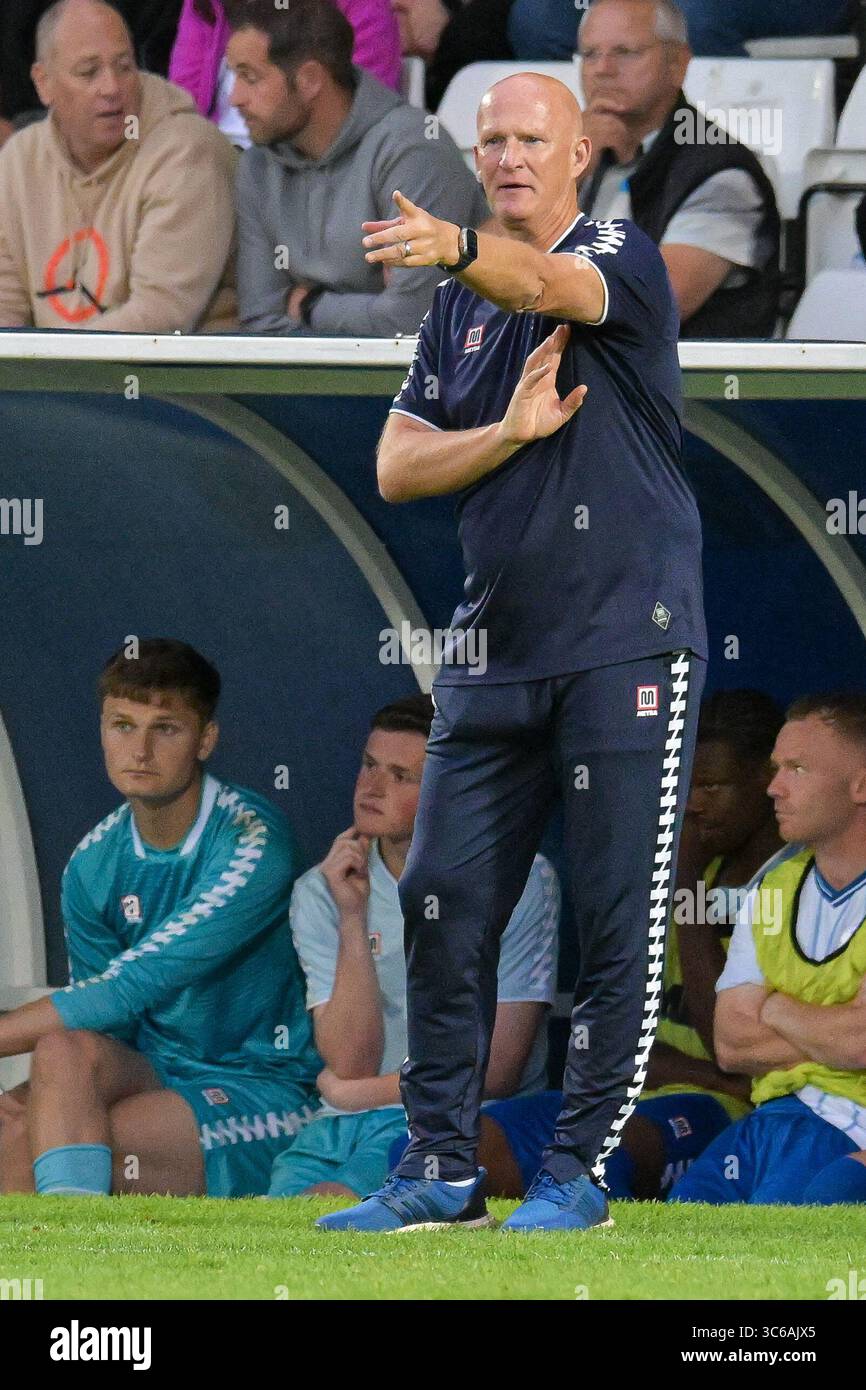 Hartlepool United’s Manager Simon Grayson during the Pre-season ...