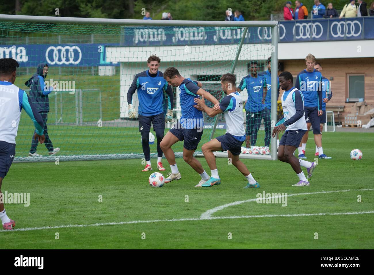 July 31, 2025, Seefeld Stadium, Seefeld, TSG Hoffenheim training camp ...