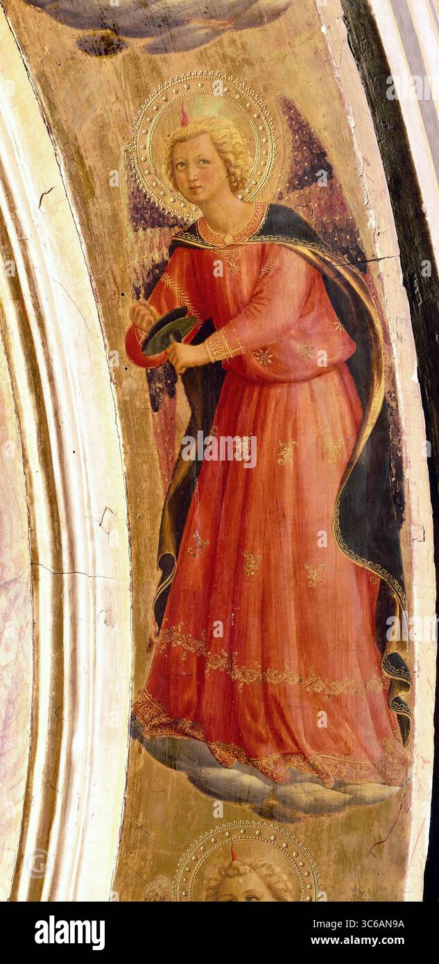 Linaioli Tabernacle – Angel making music. - Location: National museum ...