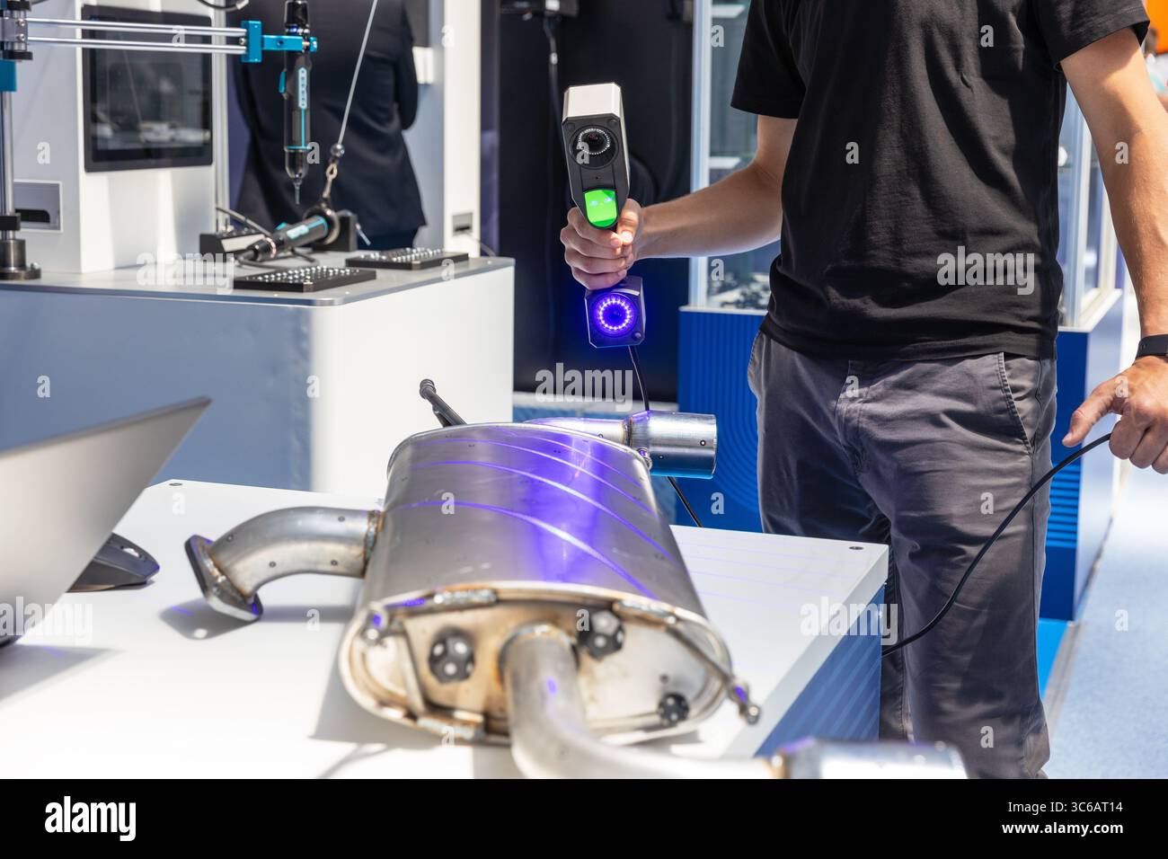 3d scanning pipe hi-res stock photography and images - Alamy
