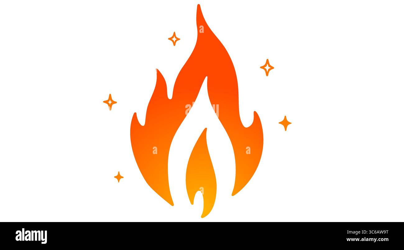 Flame charcoal Cut Out Stock Images & Pictures - Alamy