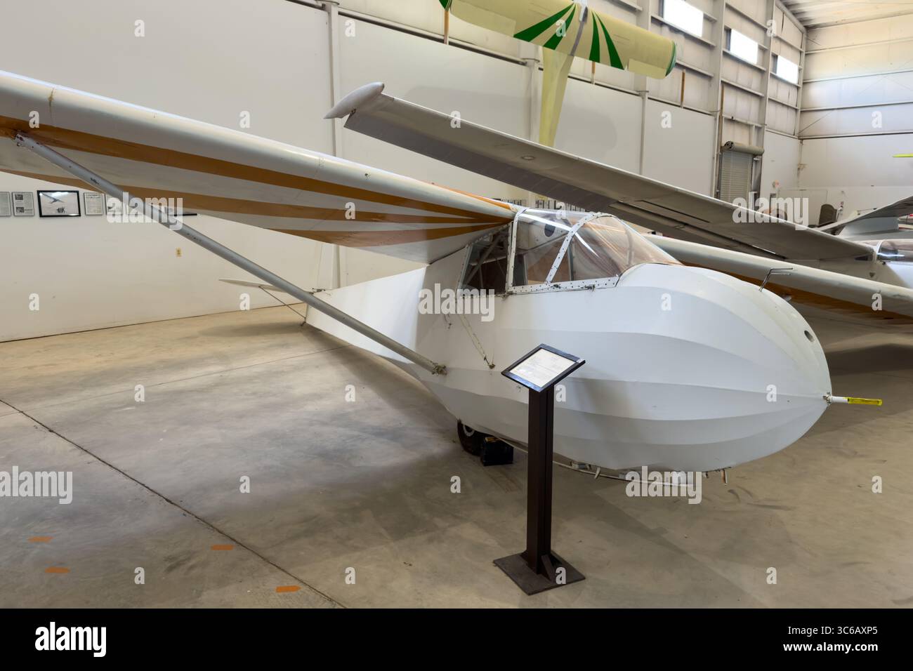 A Schweizer SGU 2-22 training glider in the Southwest Soaring Museum ...