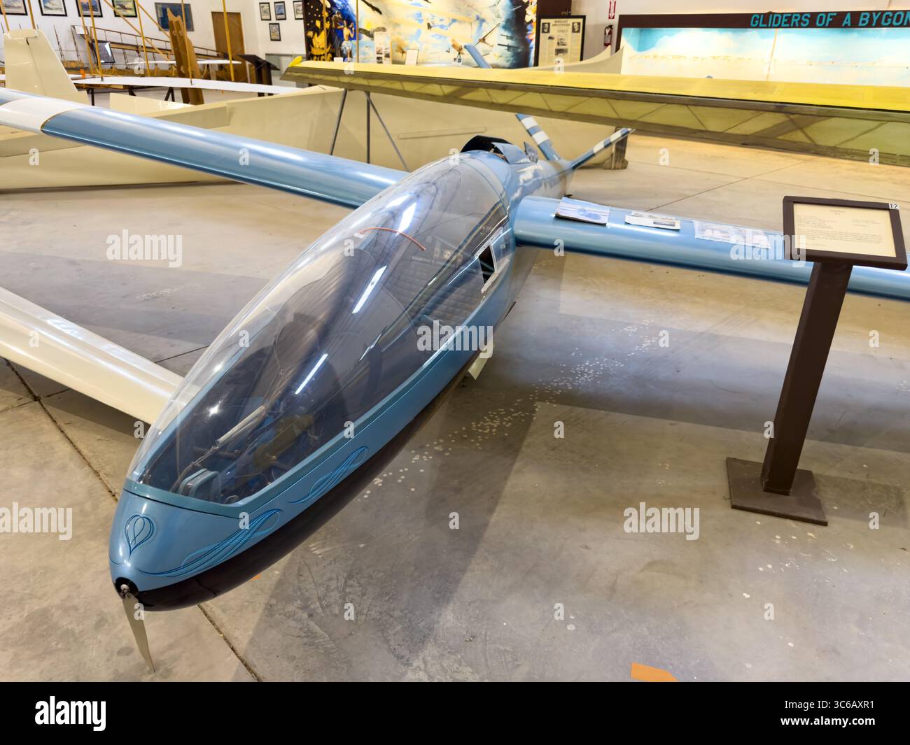 An Oldershaw 0-3 motor-glider in the Southwest Soaring Museum, Moriarty ...