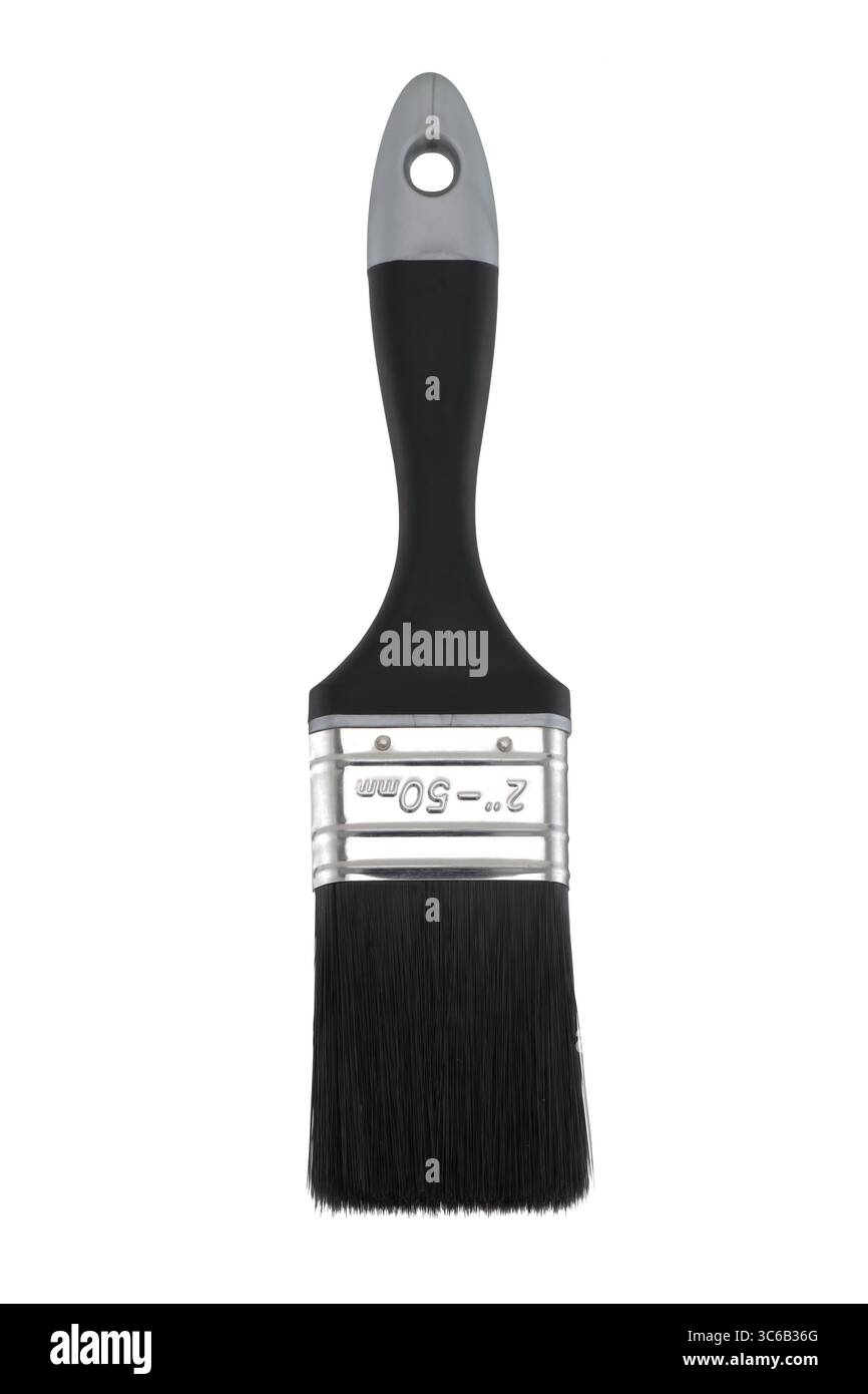 Paint brush 2 inch 50 mm bristle Stock Photo - Alamy