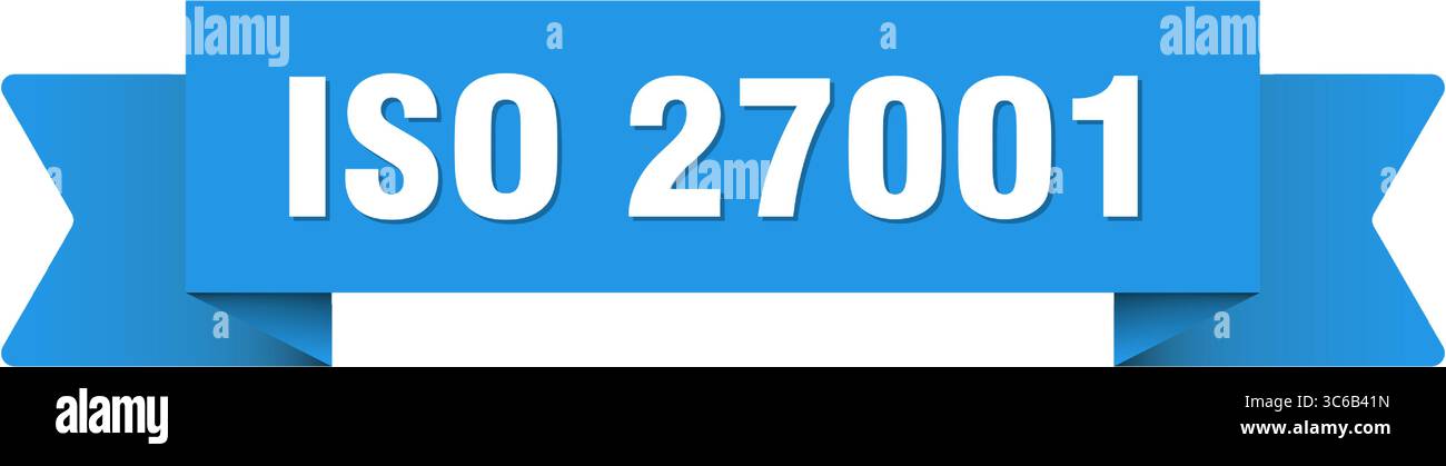 iso 27001 ribbon. iso 27001 ribbon isolated on transparent background ...