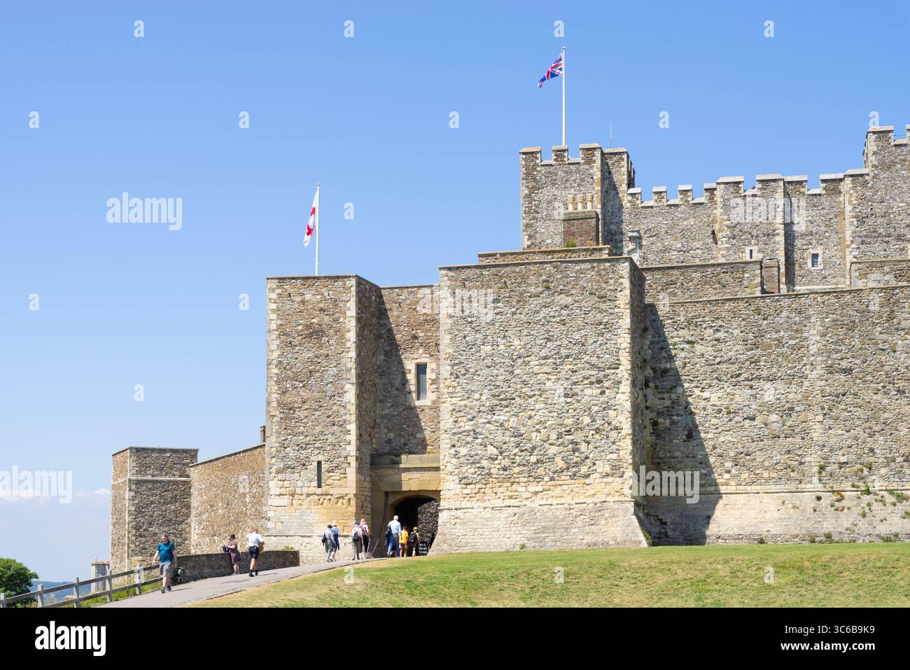 Dover Castle Dover Kent Dover England UK GB Europe Stock Photo - Alamy