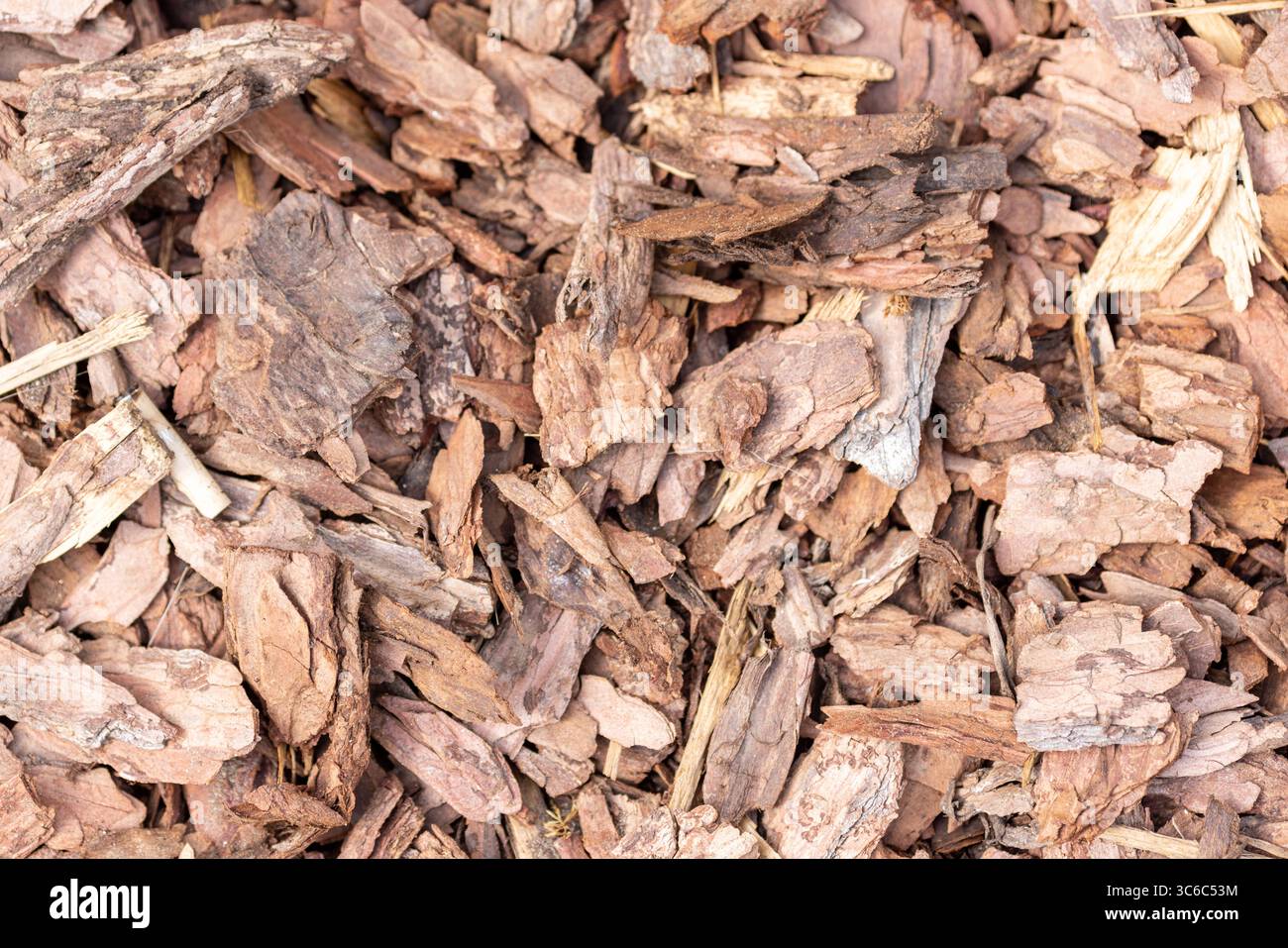 Mulching from bark tree hi-res stock photography and images - Alamy