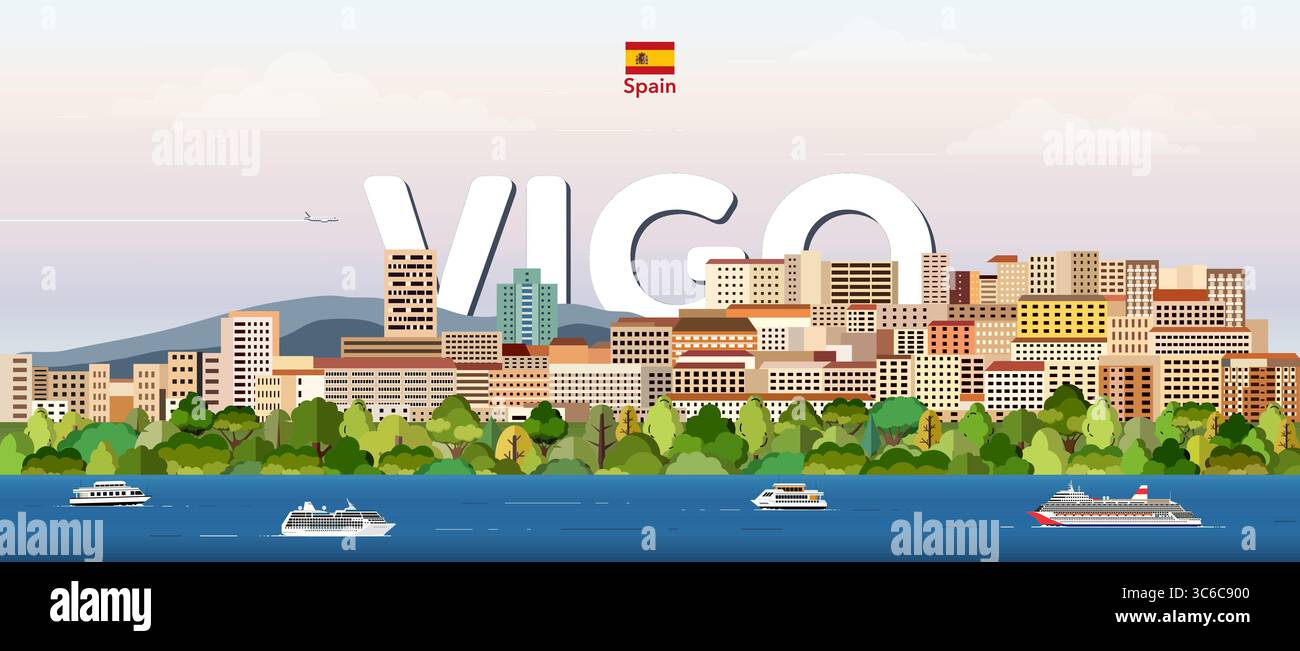 Vigo view Stock Vector Images - Alamy