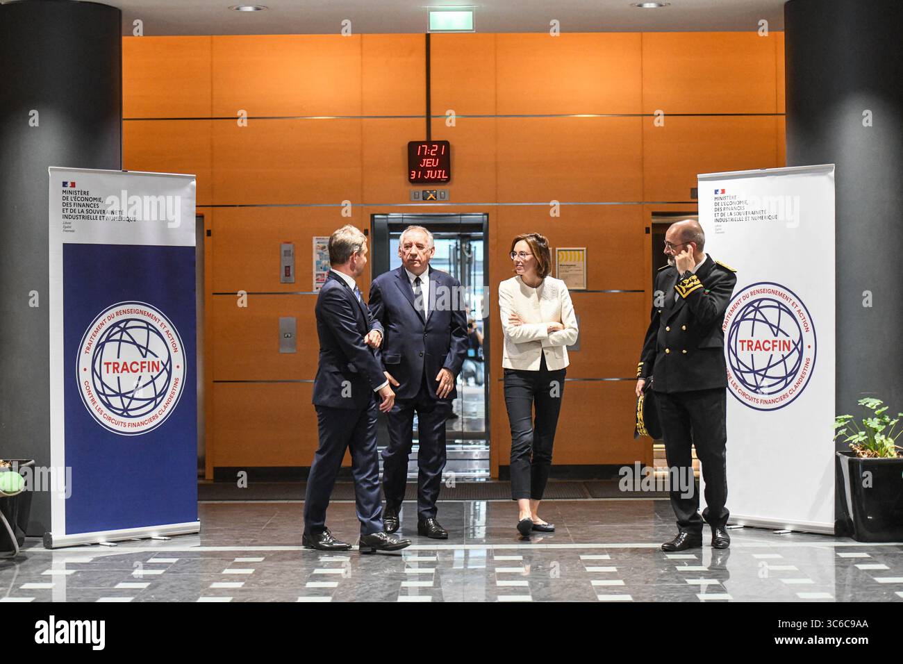 Montreuil, United States. 31st July, 2025. Tracfin director Antoine ...